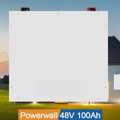 China LiFePO4 Powerwall Solar Battery 5kWh 48V 51.2V 100Ah Energy Storage Pack for sale