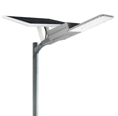 China Solar LED Street Light 100W DC12V IP65 Aluminum Alloy 120° Beam Angle for sale
