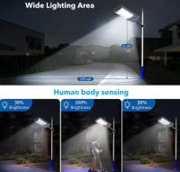 China Integrated All In One Solar LED Street Light ABS IP65 100W 300W 500W Outdoor Waterproof for sale