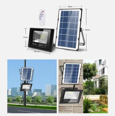 China Remote Control Solar Flood Light IP66 25W 40W 60W 100W 200W 300W Aluminum Outdoor for sale