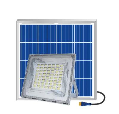 China Energy Saving Outdoor IP66 Waterproof LED Solar Flood Light 500W 2200lm for sale
