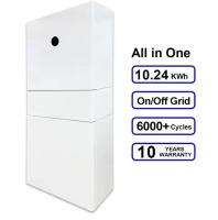 China LiFePO4 All In One On Off Grid Energy Storage System 20KW 10KW Battery Inverter Home Solar Power for sale