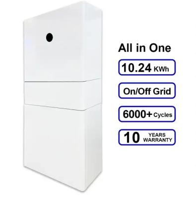 China LiFePO4 All In One On Off Grid Energy Storage System 20KW 10KW Battery Inverter Home Solar Power for sale