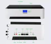 China 6000 Cycles Stackable On Off Grid Energy Storage Solar Lithium Battery 10kwh for sale