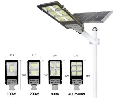 China DC 5V High Power Solar Street Light IP65 Outdoor 100W 500W LED Road Lamp for sale