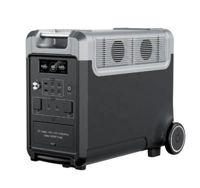 China 3600W Portable Power Station 3840Wh LiFePO4 48V Solar Generator UPS for Home Camping for sale