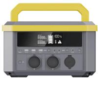 China 600W Portable Power Station LiFePO4 Solar Generator Outdoor Camping Pure Sine Wave 220V for sale