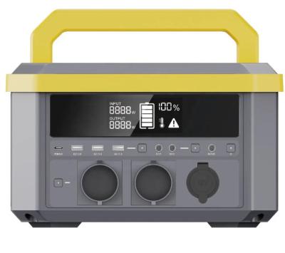 China 600W Portable Power Station LiFePO4 Solar Generator Outdoor Camping Pure Sine Wave 220V for sale