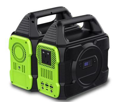 China Mini Solar Portable Power Station 300W 80Ah 110V 220V All In One Outdoor Camping Home Wireless Power Bank for sale