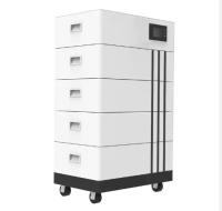 China 48V 100Ah LiFePO4 Lithium Battery Pack High Voltage Solar Storage Stackable Energy System for sale