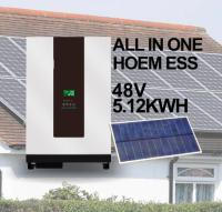 China 48V 5.12kWh LiFePO4 All In One Off Grid Solar Power System with 5.5kW Inverter Home Energy Storage for sale