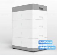 China High Voltage Stacked LiFePO4 Battery 144V-336V 100Ah for Solar Power Storage for sale