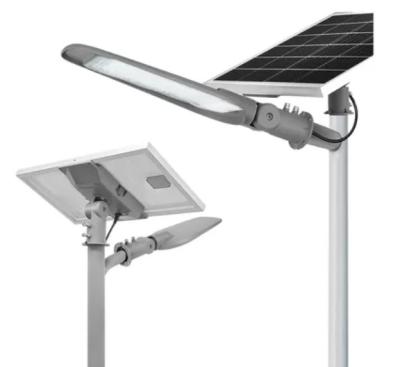 China Anti Corrosion IP67 20000 Lumen LED Road Light Rechargeable 100W Solar Street Light for sale