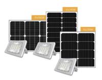 China Integrated All In One LED Solar Flood Light 30W 40W 50W LiFePO4 Outdoor for sale