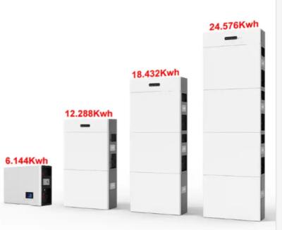 China ESS Stackable HV Battery Storage 10kW 20kW LiFePO4 Solar Battery Pack with Smart BMS 12.28kWh for sale