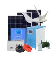 China 2kW 24V Hybrid Solar Wind Power System All In One Inverter Energy Kit for sale