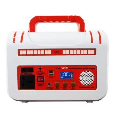 China 300W Portable LiFePO4 Power Station 128V 30Ah Solar Generator Outdoor for sale