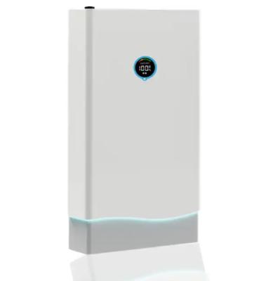 China 6kW 10kW Hybrid Inverter with Inbuilt Stackable LiFePO4 Battery ESS for Home for sale