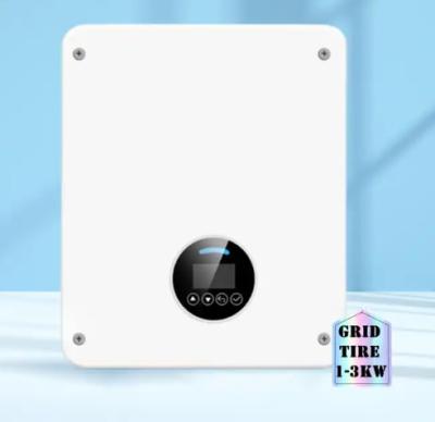 China Grid Tie Solar Inverter 1000W-3000W On Grid Without Battery Dual MPPT IP65 for sale