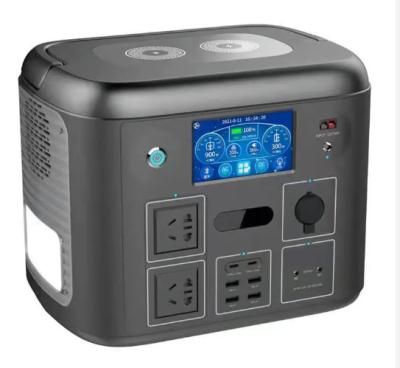 China 1500W 1280Wh Portable Power Station LiFePO4 Battery Solar Generator for Outdoor Camping for sale