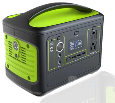China 500W 153600mAh Portable Power Station 220V Solar Generator Emergency Battery Backup for Home Camping RV for sale