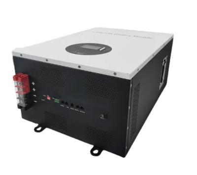 China 51.2V 100Ah LiFePO4 Wall Mounted Solar Battery Smart BMS Home Energy Storage 48V for sale