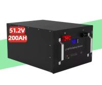 China 48V 51.2V 200Ah LiFePO4 Battery Smart BMS Deep Cycle Home Energy Storage for sale
