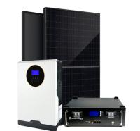 China 10kW Off-Grid Solar Energy System with Monocrystalline Panels and LiFePO4 Battery 48V for sale