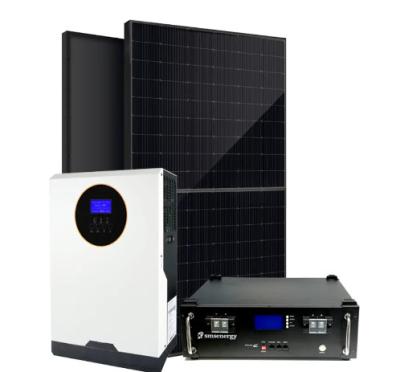 China 10kW Off-Grid Solar Energy System with Monocrystalline Panels and LiFePO4 Battery 48V for sale