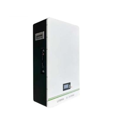 China 10kw LiFePO4 Wall Mount Battery 48V 200Ah 51.2V Home Solar Power Storage for sale