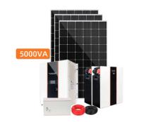 China Off Grid Solar Power System 10kw Home Solar Panel Kit with 350W Poly Panels and 10000W Inverter for sale