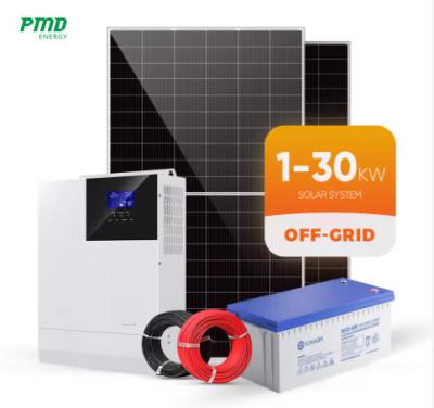 China 10Kw Solar Power System Complete Set 10Kva Off Grid Solar Systems for sale