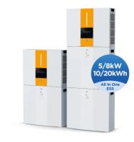 China Inverter And Battery Solar Energy Storage System With 2 Mppt for sale