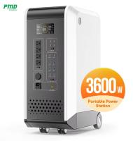 China 3600W Portable Solar Power Station LiFePO4 Battery 5324.8Wh 110V 220V AC Output Home Generator for sale