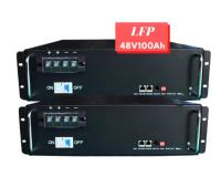 China 48V 100Ah 200Ah LiFePO4 Rack Mount Solar Energy Storage Battery Module 5.12KWh for sale
