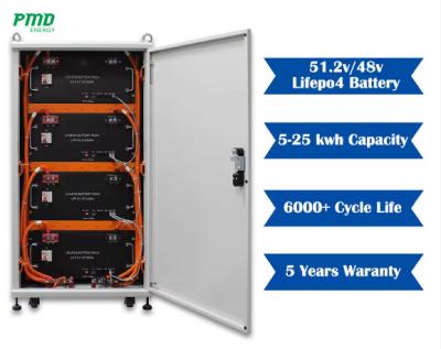 China 48V 200Ah 10kWh LiFePO4 Solar Battery Pack for Home Power System for sale