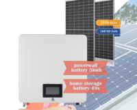 China LiFePO4 Power Wall Battery 51.2V 100Ah 5.12kWh Home Energy Storage System for sale