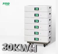 China Solar High Voltage Stack Lithium Lifepo4 Battery 15KWH 20KWH 25KWH 30KWH for sale