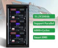 China 48V 100Ah 200Ah LiFePO4 Lithium Battery 6000 Cycles for Solar System for sale