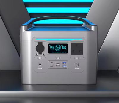 China 600W Solar Energy Storage System 220V AC DC Output Portable Power Station for Home Emergency for sale