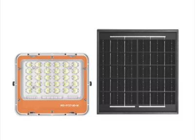 China 80W Solar Flood Light Monocrystalline Silicon Panel IP65 Waterproof LED Outdoor Lamp for sale