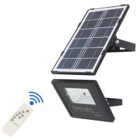 China Outdoor Security Stadium Solar Flood Light 10W 30W 60W 100W Remote Control IP65 for sale