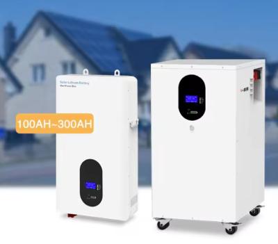China Anern 24V 48V 100Ah 200Ah LiFePO4 Solar Battery for Home Solar System for sale