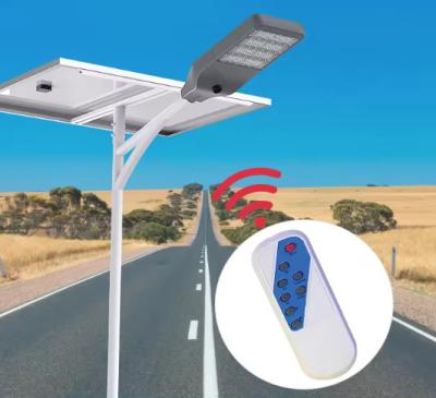 China All In Two Solar Street Light 100W 120W 150W 300W Aluminium LED with Pole for sale