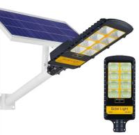 China Solar Powered Street Light 100W 400W IP65 Waterproof Motion Sensor LED Wall Lamp 125lm/W for sale