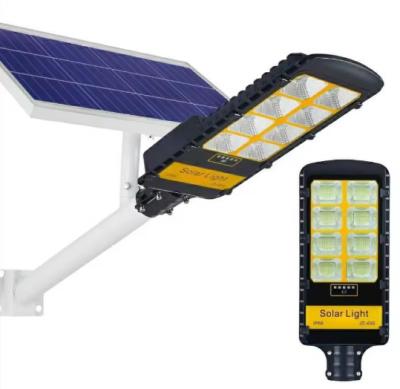 China Solar Powered Street Light 100W 400W IP65 Waterproof Motion Sensor LED Wall Lamp 125lm/W for sale
