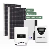 China Off Grid Solar Panel System 5KW 10KW Home Use Solar Energy Mounting Kit for sale
