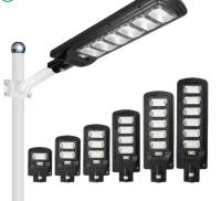 China IP65 All In One Solar LED Street Light 150W 24000lm High Lumen Outdoor Smart Solar Power Road Lamp for sale
