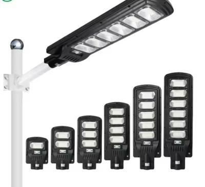 China IP65 All In One Solar LED Street Light 150W 24000lm High Lumen Outdoor Smart Solar Power Road Lamp for sale