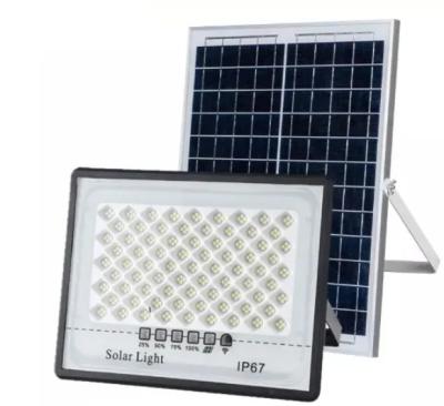 China Solar Flood Lamp Remote Control 50W 100W 300W IP68 LED Outdoor Lighting for sale
